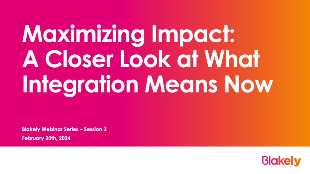 Blakely Fundraising | Webinar: Maximizing Impact: A Closer Look at What ... Blakely Fundraising | Webinar: Maximizing Impact: A Closer Look at What ...